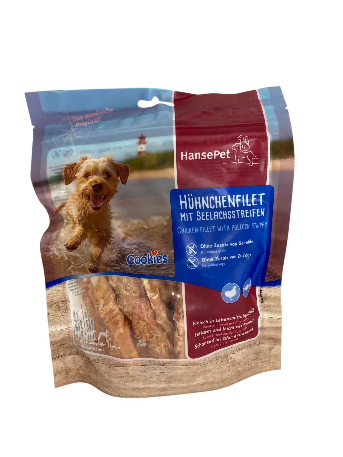 Kylling og hvid fisk 200 gr. - Hanse Pet & Tubi Dog - Whesco Trading